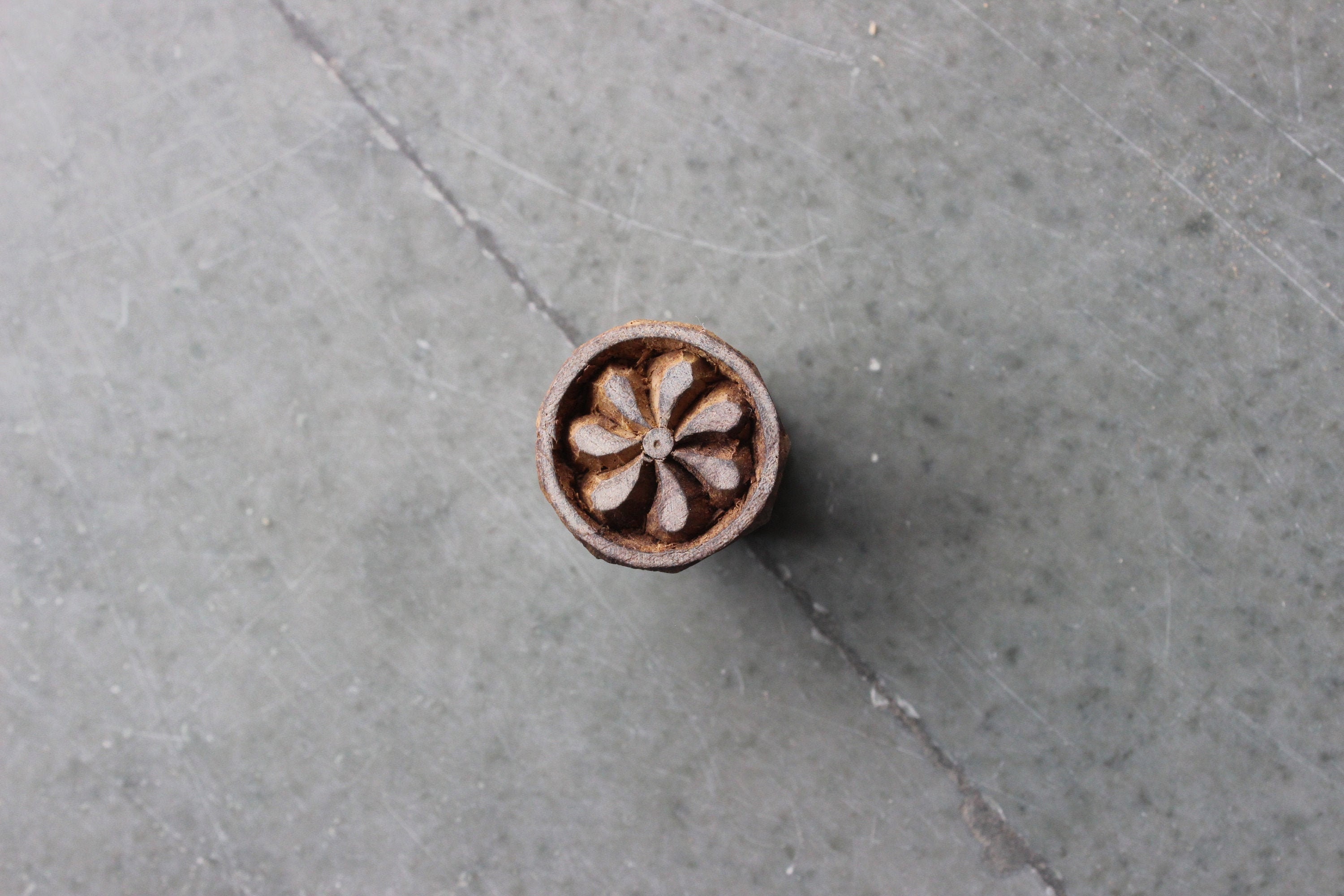 Flower Wood Block Print Stamp Carve Block Print Stamp Floral - Etsy