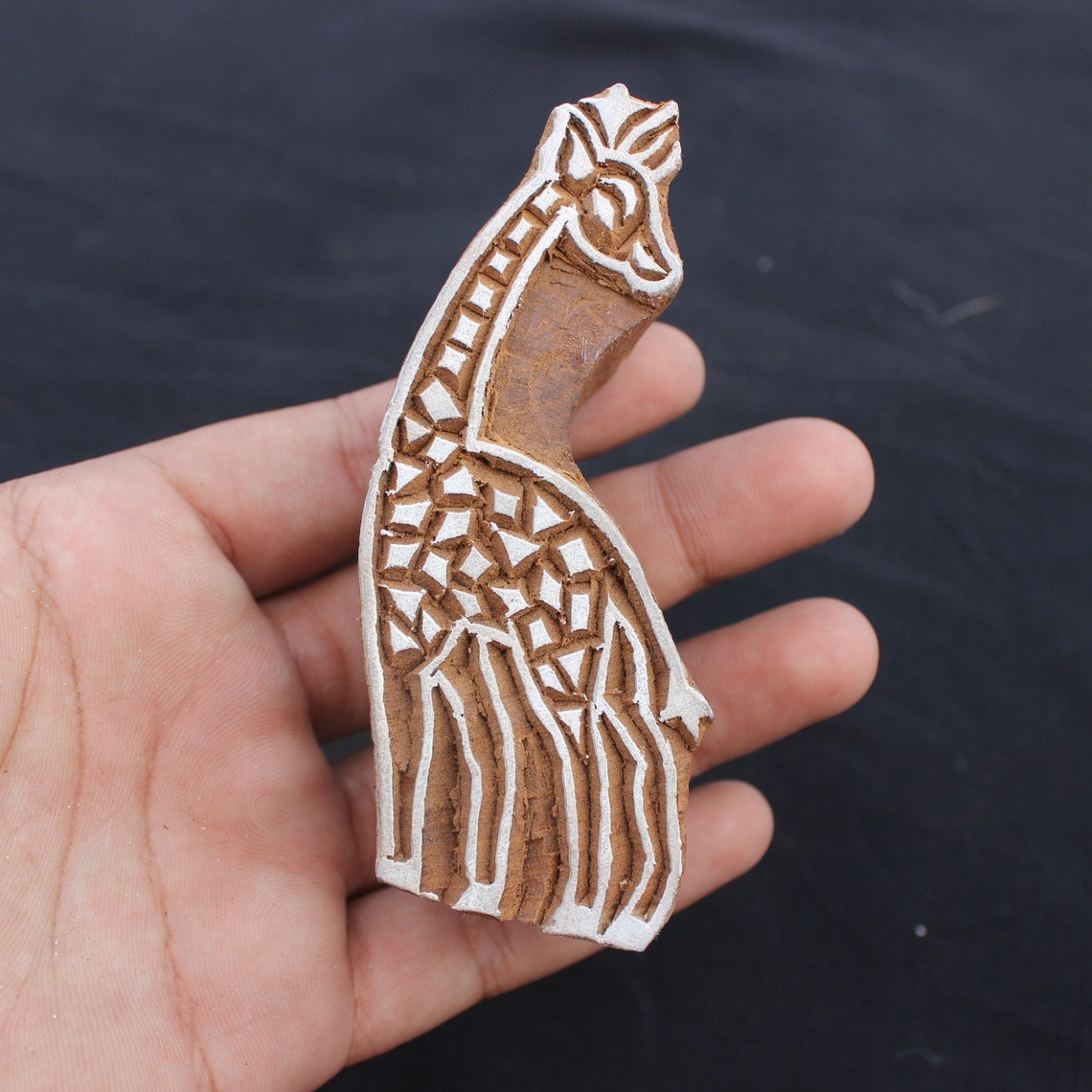 Giraffe Block Print Stamp Animal Block Stamp Carve Block - Etsy UK