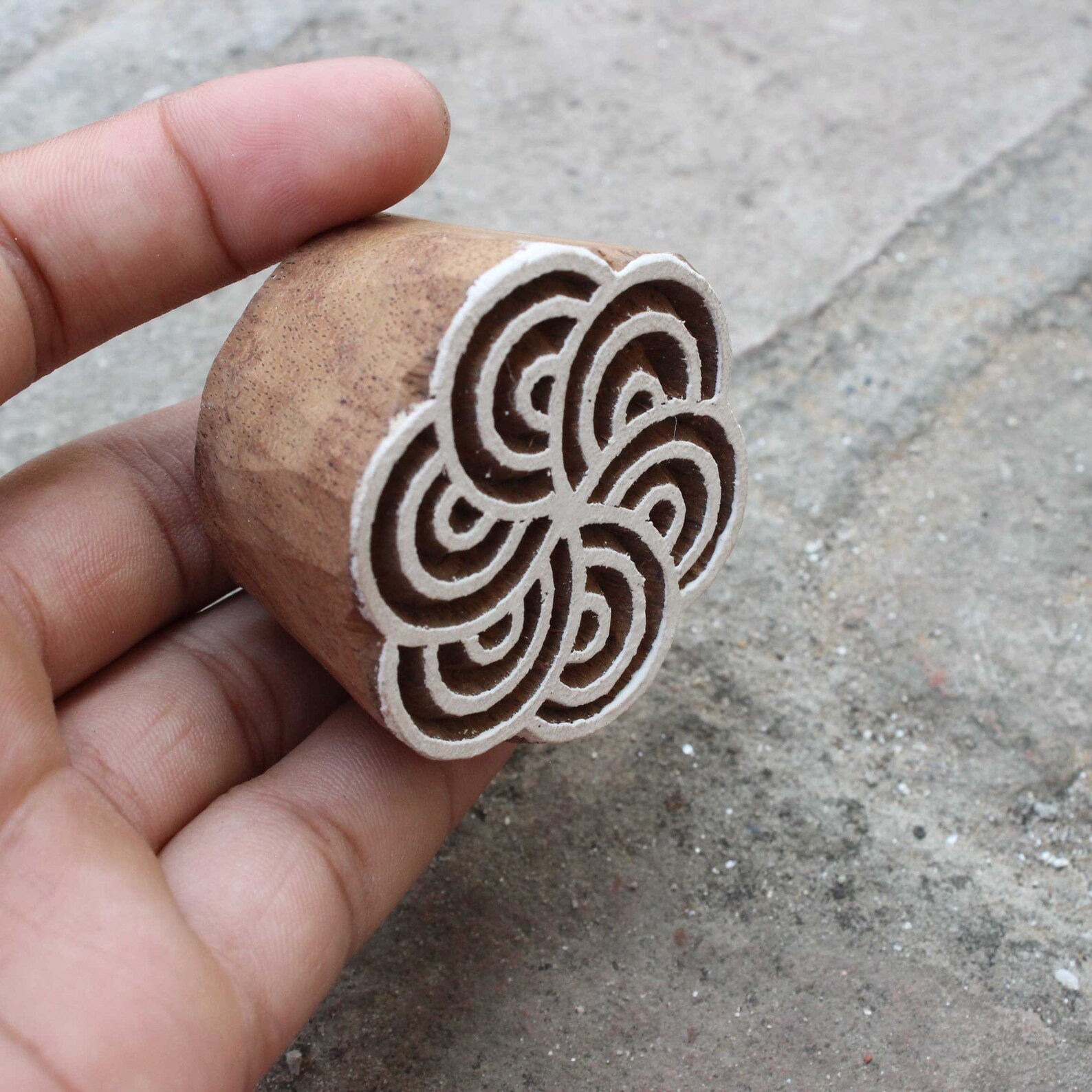 Celtic Floral Wood Block Stamp, Fabric Printing - Etsy