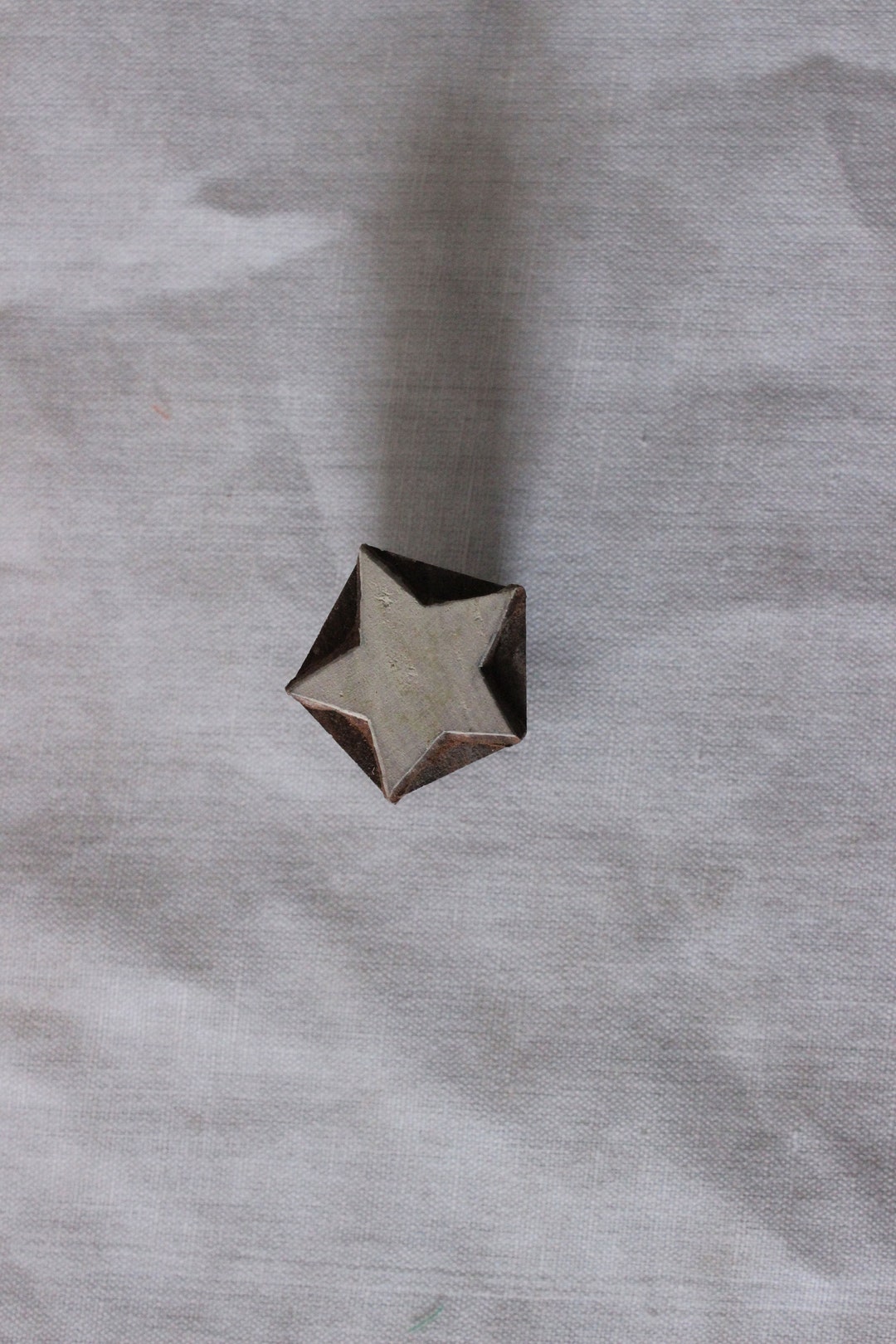 Star Wood Block Stamp Hand Carved Fabric Stamp Carve Wood Block Stamp ...