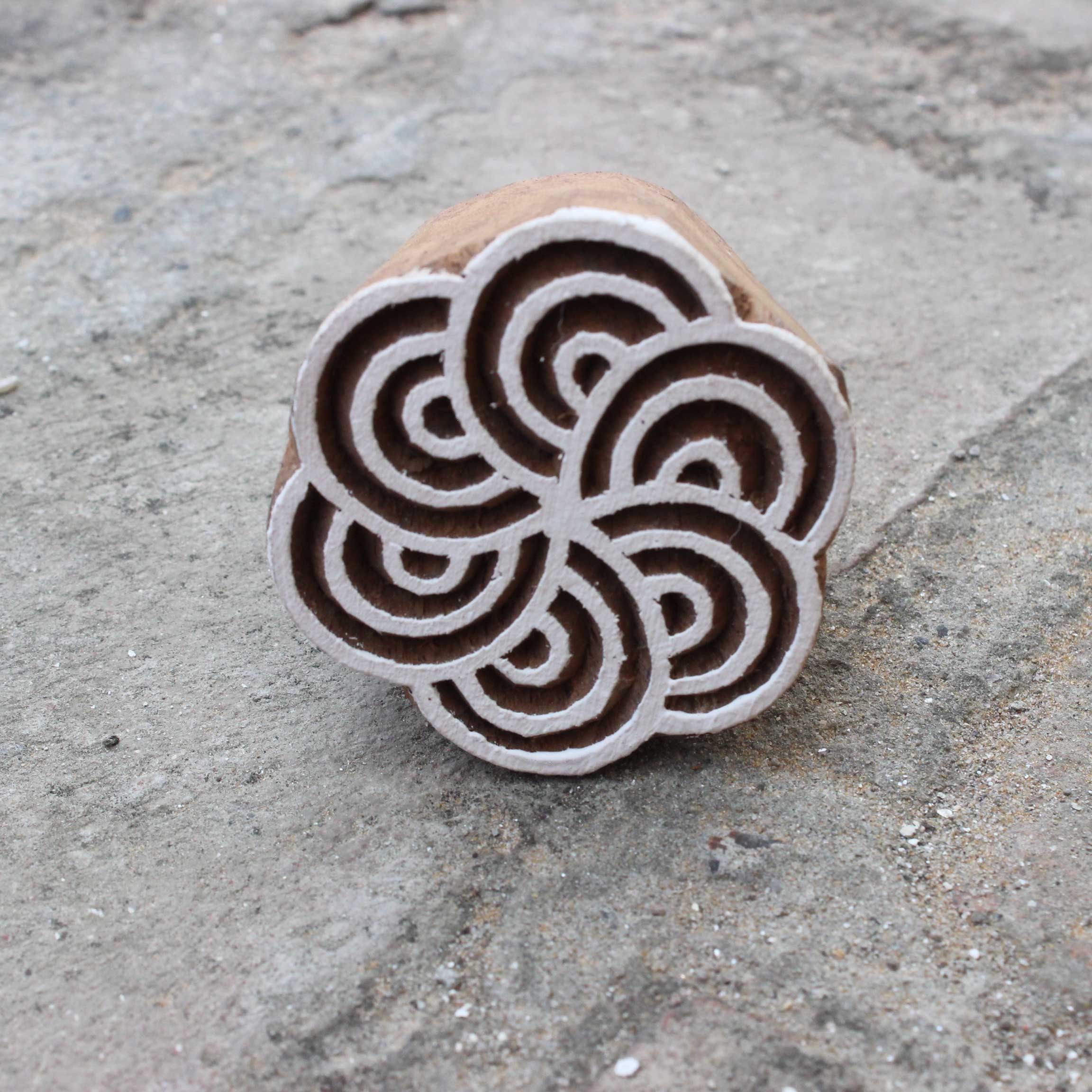 Celtic Floral Wood Block Stamp, Fabric Printing - Etsy