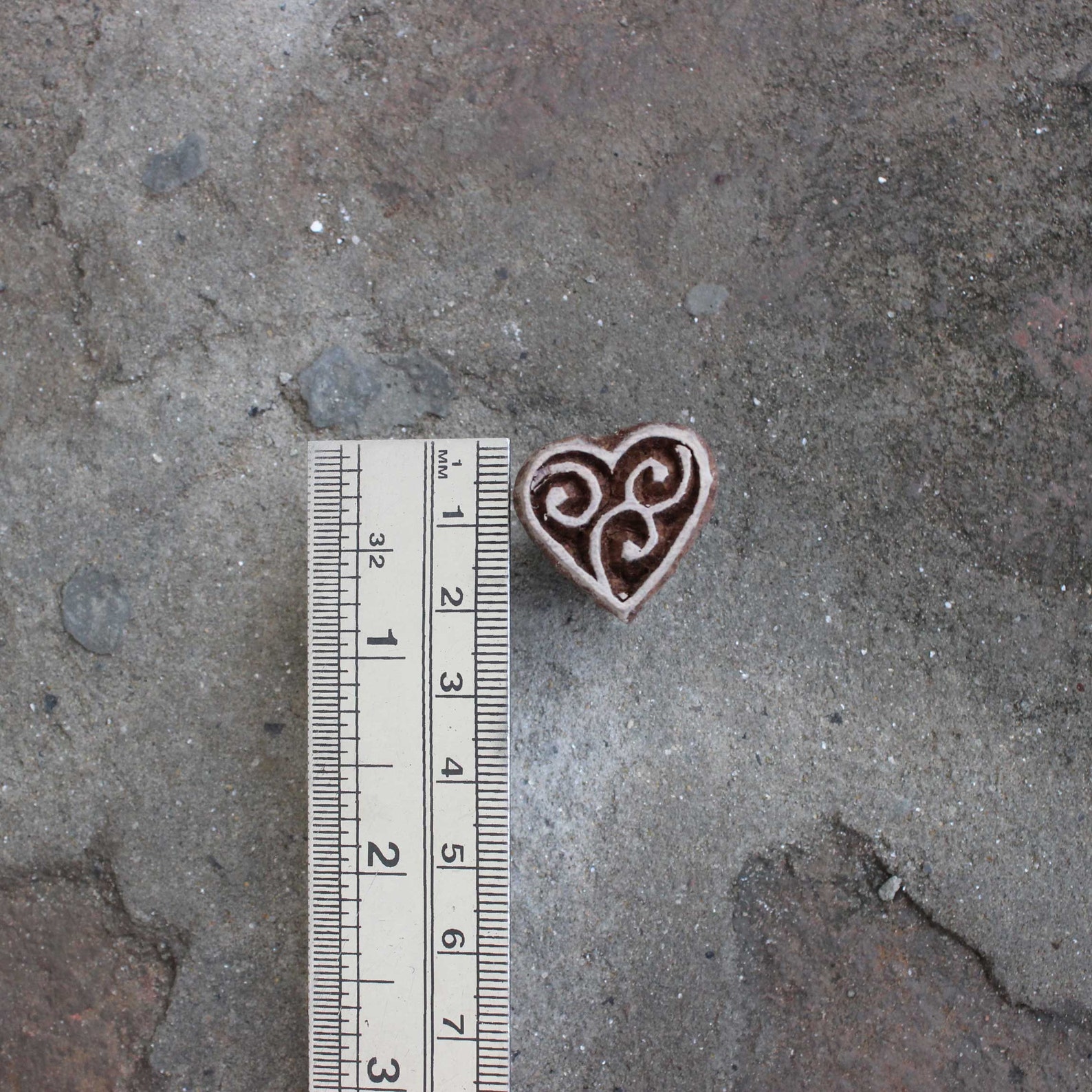 Heart Block Print Stamp Love Block Print Stamp Carve Block Fabric Stamp ...