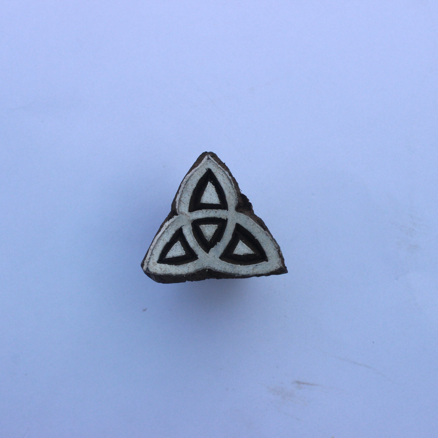 Triangle Celtic Wooden Stamps for Block Printing-geometric Pottery ...