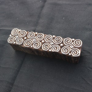 Celtic Border Wood Block Stamp, Hand Carved Textile Print - Etsy