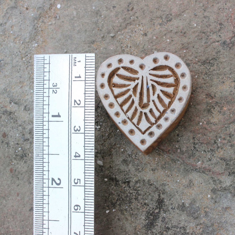 Heart Block Print Stamp Love Block Stamp Carve Block Print - Etsy
