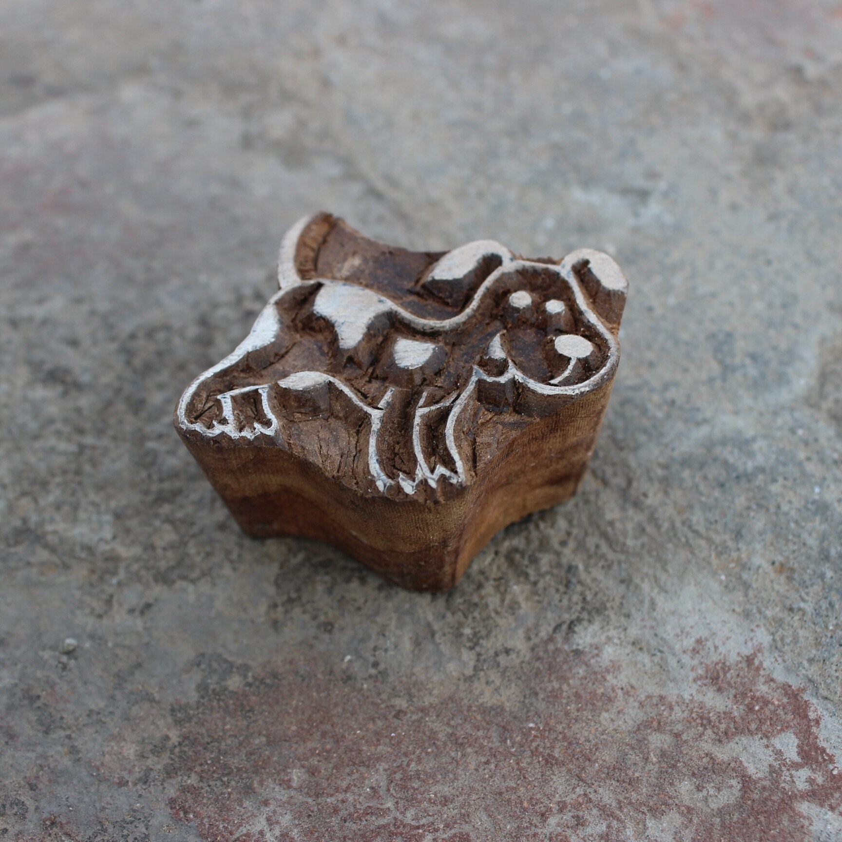 Dog Block Print Stamp Carve Fabric Block Stamp Doggy Block | Etsy