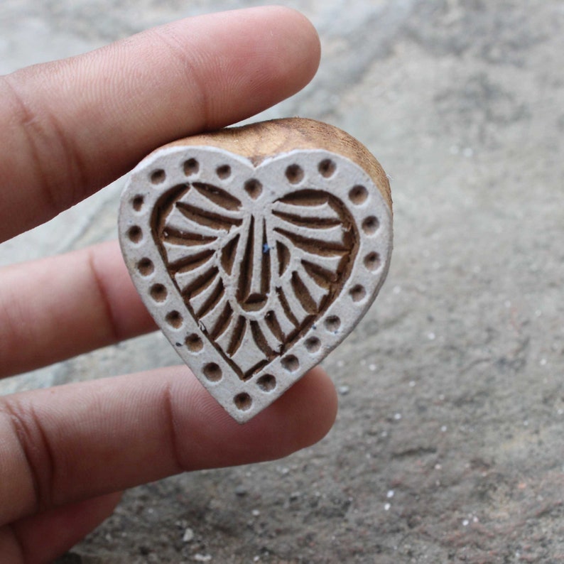 Heart Block Print Stamp Love Block Stamp Carve Block Print - Etsy