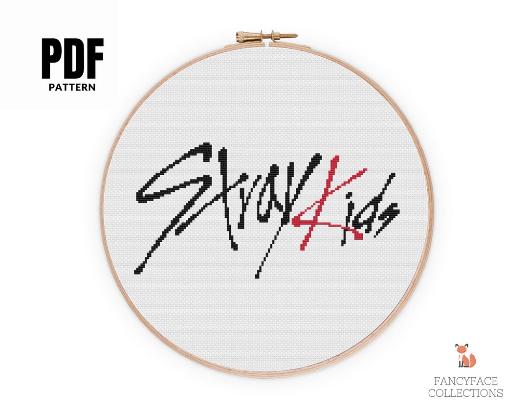 Stray Kids SKZ Logo Cross Stitch Pattern - Etsy