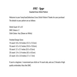 Stray Kids SKZ Logo Cross Stitch Pattern - Etsy