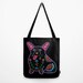 Color Sugar Skull Corgi Tote Bag - Dia De Los Muertos - Dia De Los ...