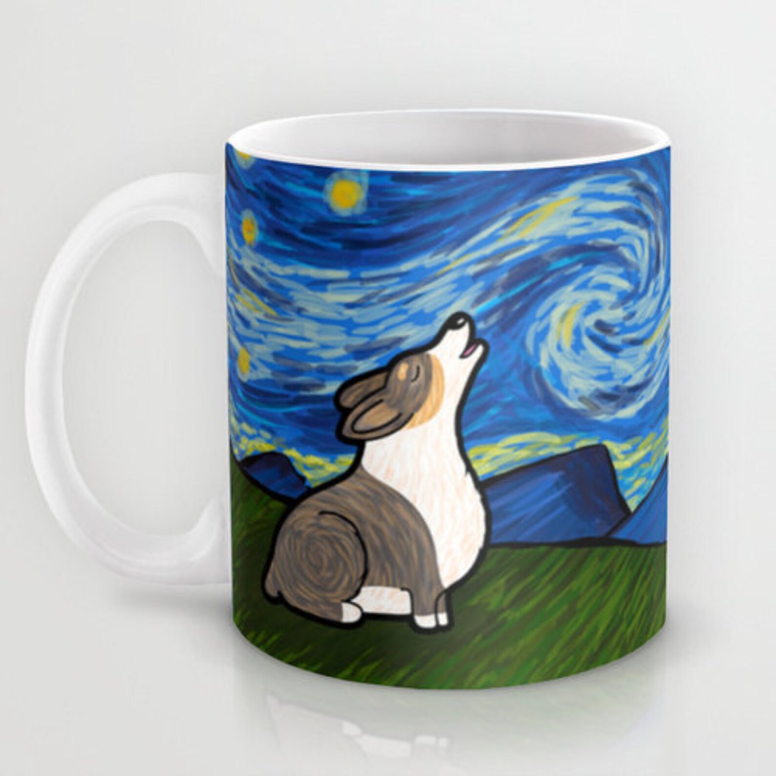 Corgi Pembroke Corgi Coffee Mug Starry Baroo | Etsy