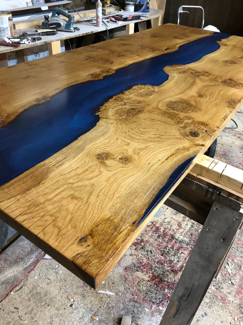 Oak River Table. Made to Order. - Etsy