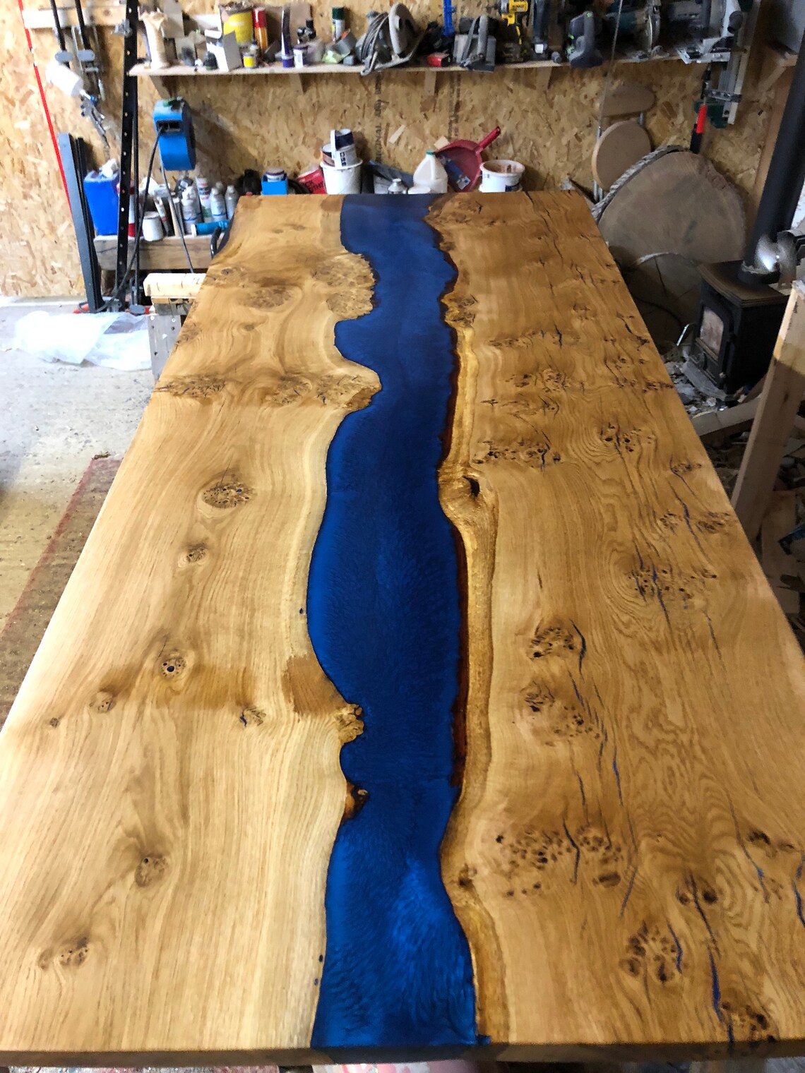 Oak River Table. Made to Order. - Etsy