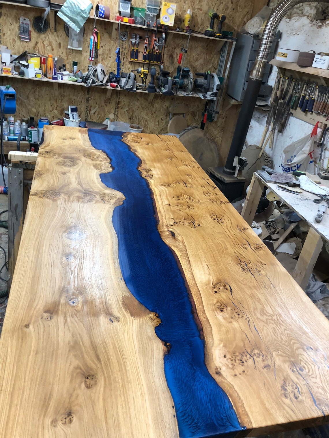 Oak River Table. Made to Order. - Etsy