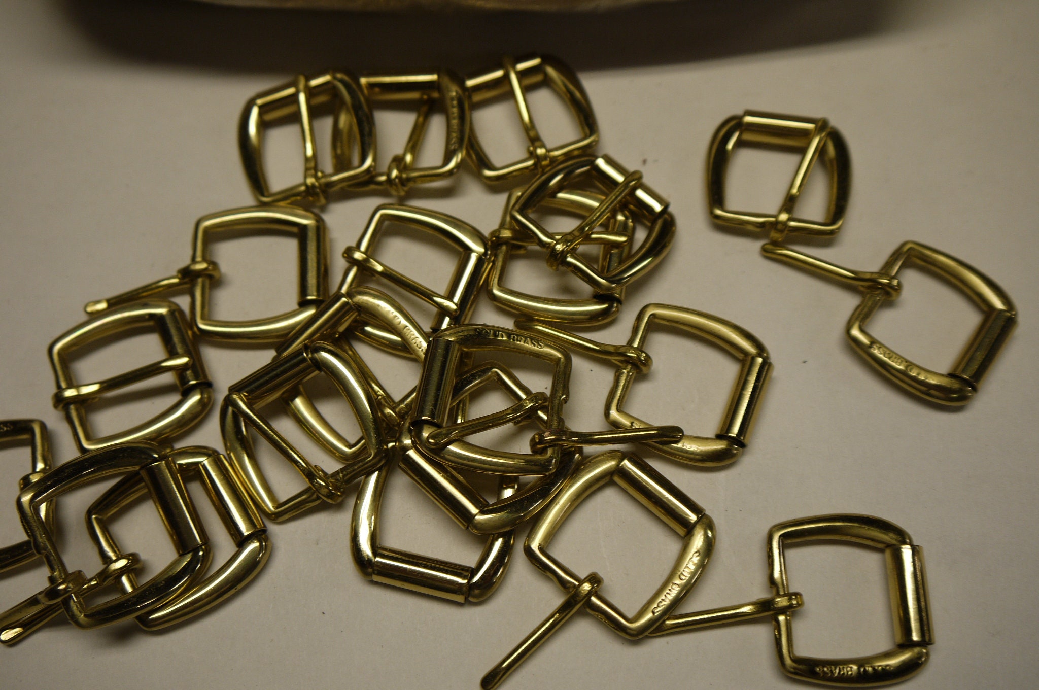 Wholesale Buckle FOR 20 Pcs. 3/4 Solid Brass Gold Free - Etsy