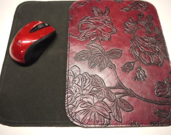 Burgundy Mouse Pad - Etsy