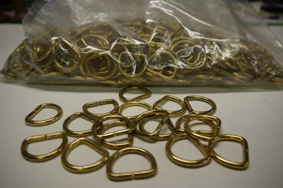 Wholesale gold D rings.for 50 pieces. 7/8 free shipping. | Etsy