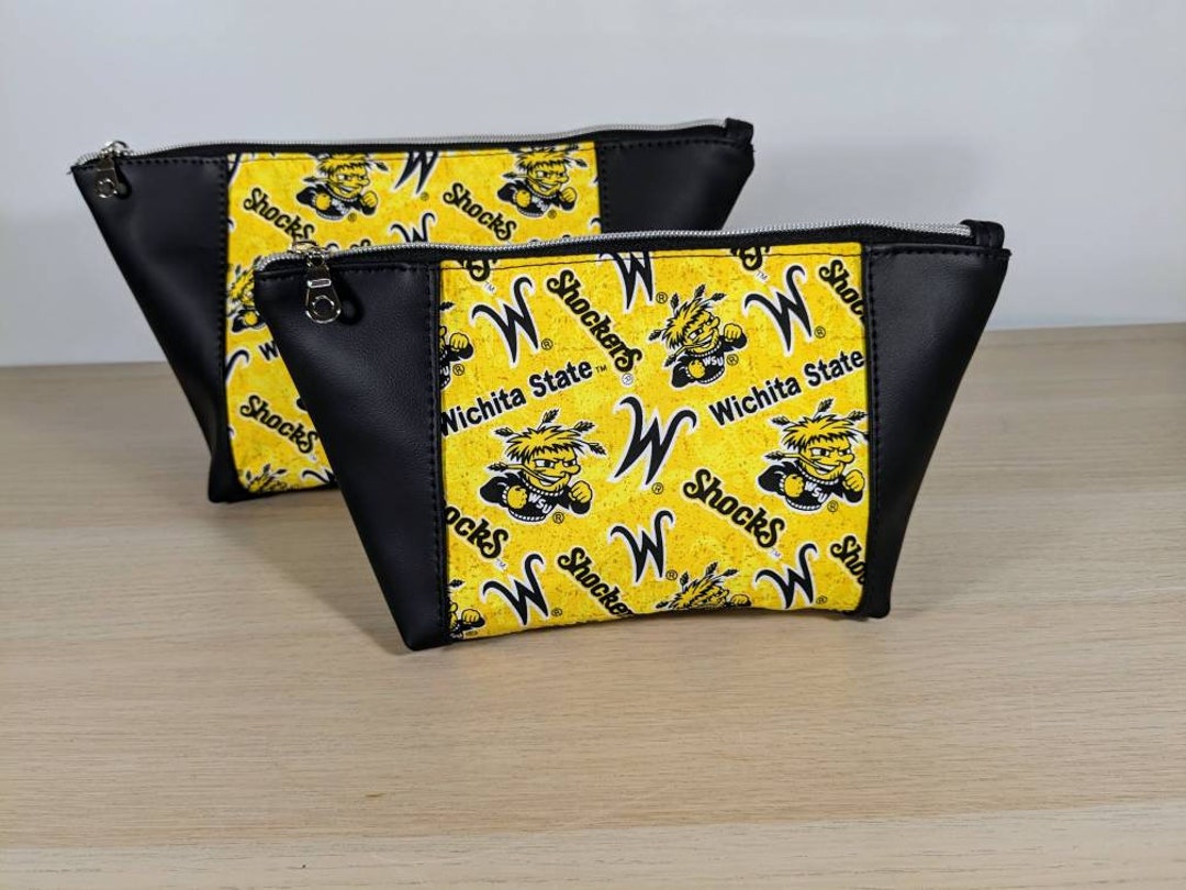 Wichita State University WSU Shockers Wushock Make up Cosmetic Bag Set ...