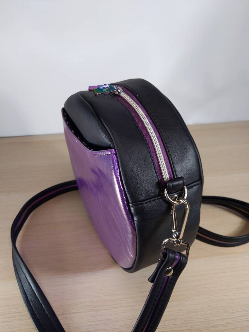 Skull Skeleton Custom Circle Crossbody Shoulder Bag Handbag Purse - Etsy