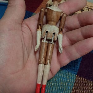 Wooden Dutch Peg Doll. Ballerina. Hitty's Friend. - Etsy