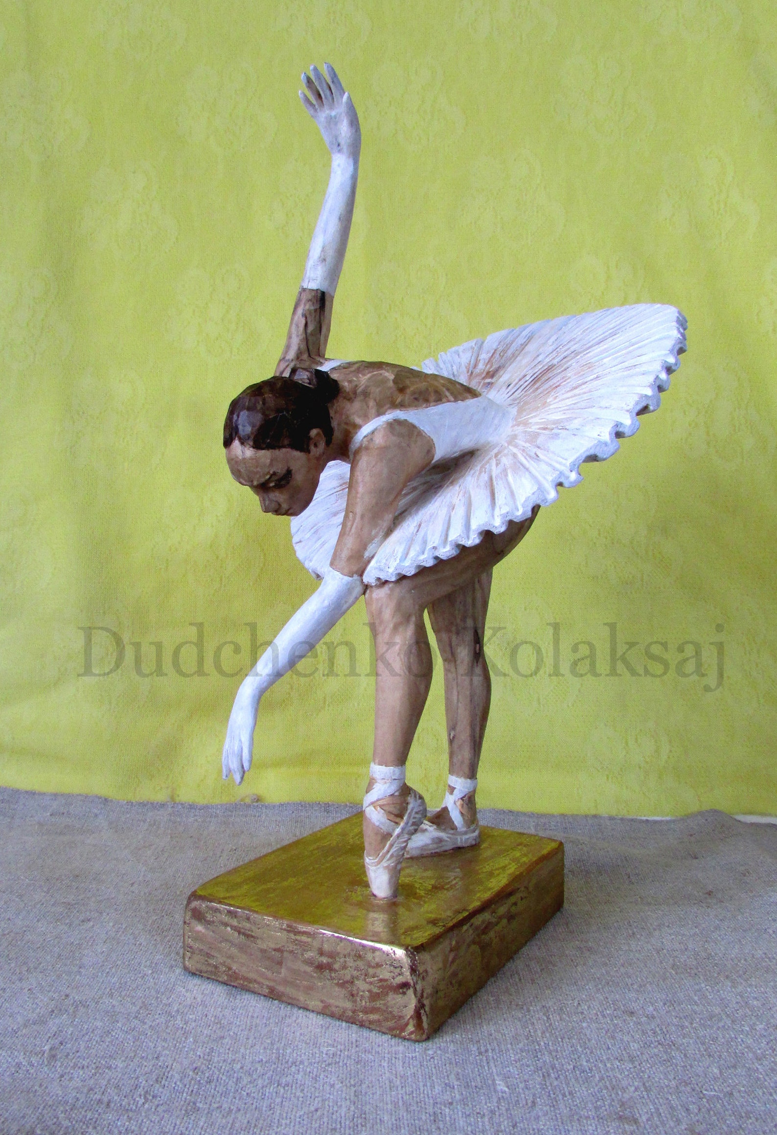Wooden Sculpture Ballerina. Masterpiece. - Etsy