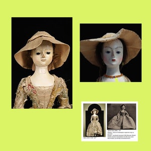 Wooden Doll. Queen Anne. Replica. Lady Anne. 12 Inches. - Etsy