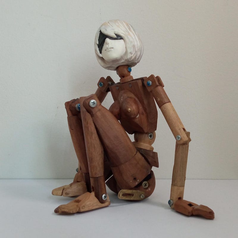 Wooden Mannequin - Etsy