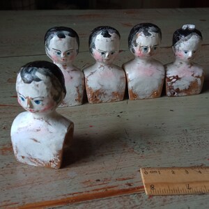 A Head Made of Wood for a Meat Doll. - Etsy