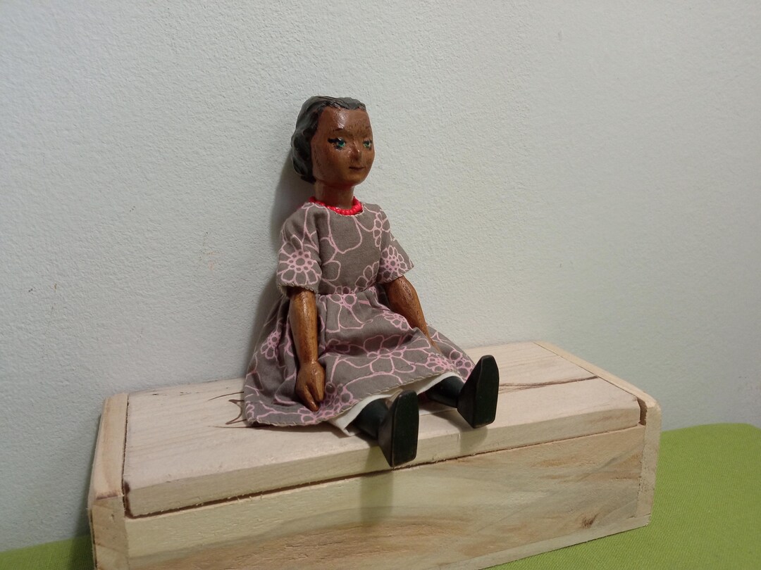Wooden Doll Hitty. Gift. - Etsy