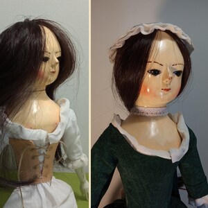 Wooden Doll. Pandora. Queen Anne. Lady of Edinburgh. Sixteen Inches. - Etsy