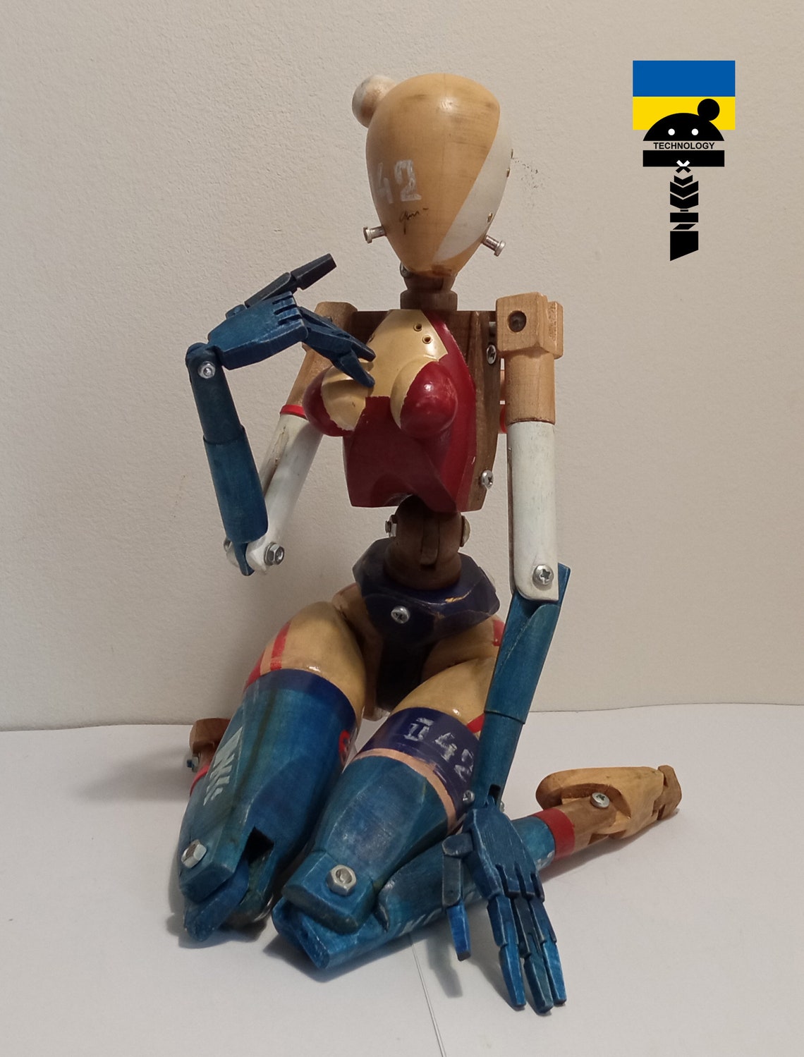 Wooden Doll Mannequin Android. Girls 042. the Size is 42 - Etsy