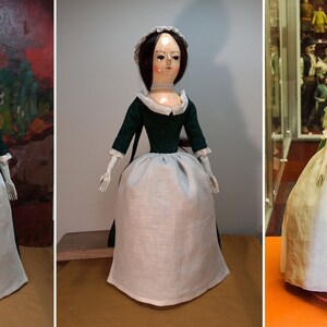 Wooden Doll. Pandora. Queen Anne. Lady of Edinburgh. Sixteen Inches. - Etsy