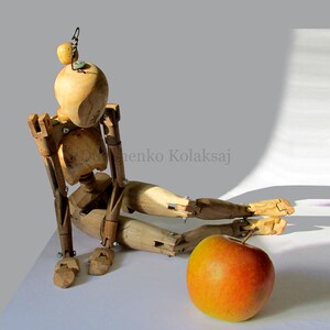 Articulated Wooden Doll Android Mannequin With Fingers, Robot 064. - Etsy