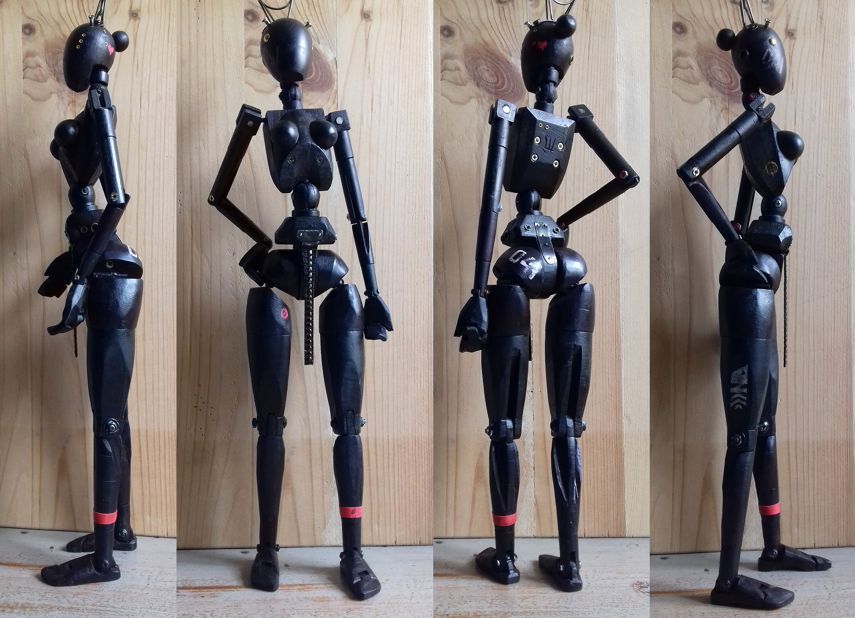 Wooden Mannequin 041. Girl. Action Figure. 42 Centimeters - Etsy