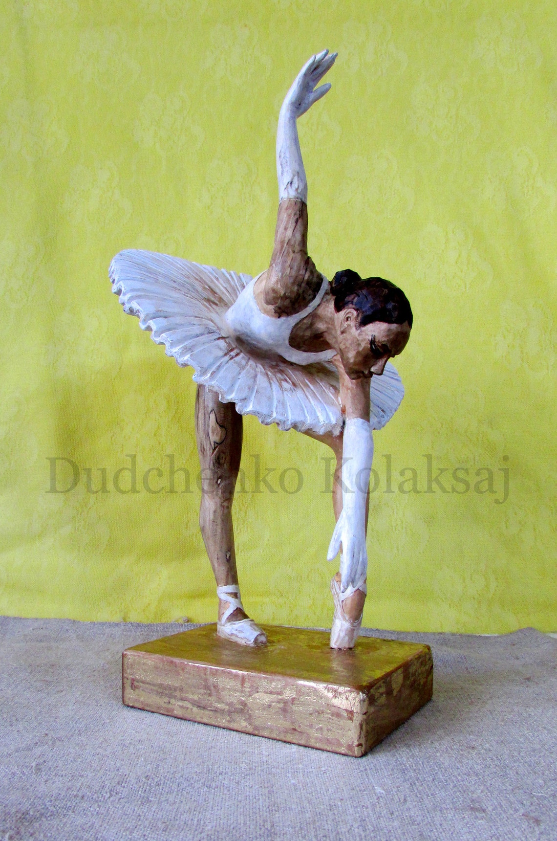 Wooden sculpture Ballerina. Masterpiece. | Etsy