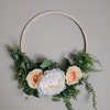 Split Wood Ball Wreath-farmhouse Wreath-front Door Wreath-mothers Day ...