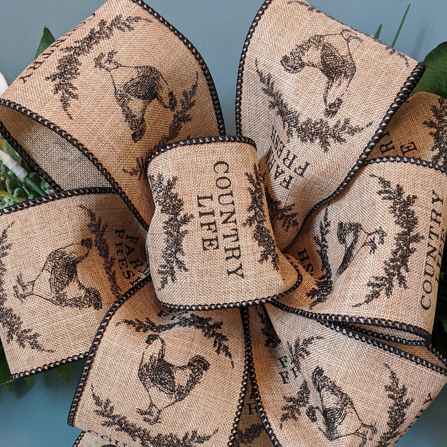 Split Wood Ball Wreath-farmhouse Wreath-front Door | Etsy