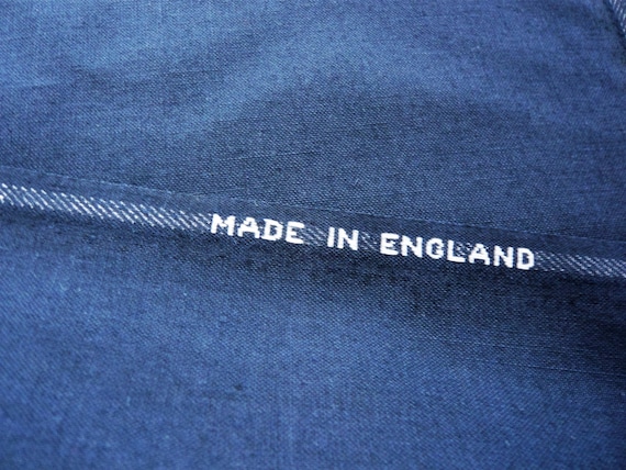 Genuine 1960's Terylene, Worsted and Mohair Mix Fabri… - Gem