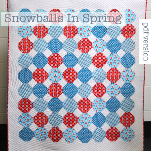 Snowball Quilt - Etsy