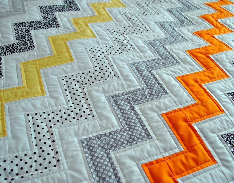 Monochrome Sunset Quilt Pattern PDF for Instant Download - Etsy UK