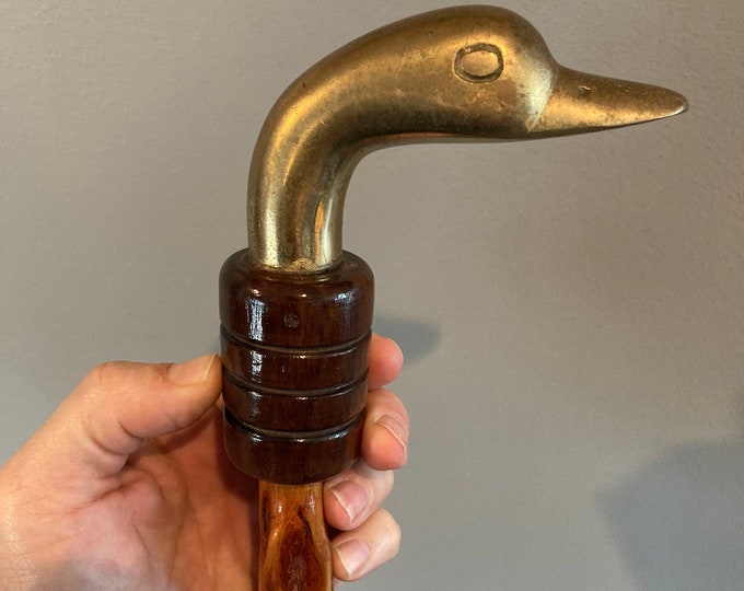 Diamond Willow Cane (GORGEOUS Duck Head) Ducks Unlimited, Cane Blank ...