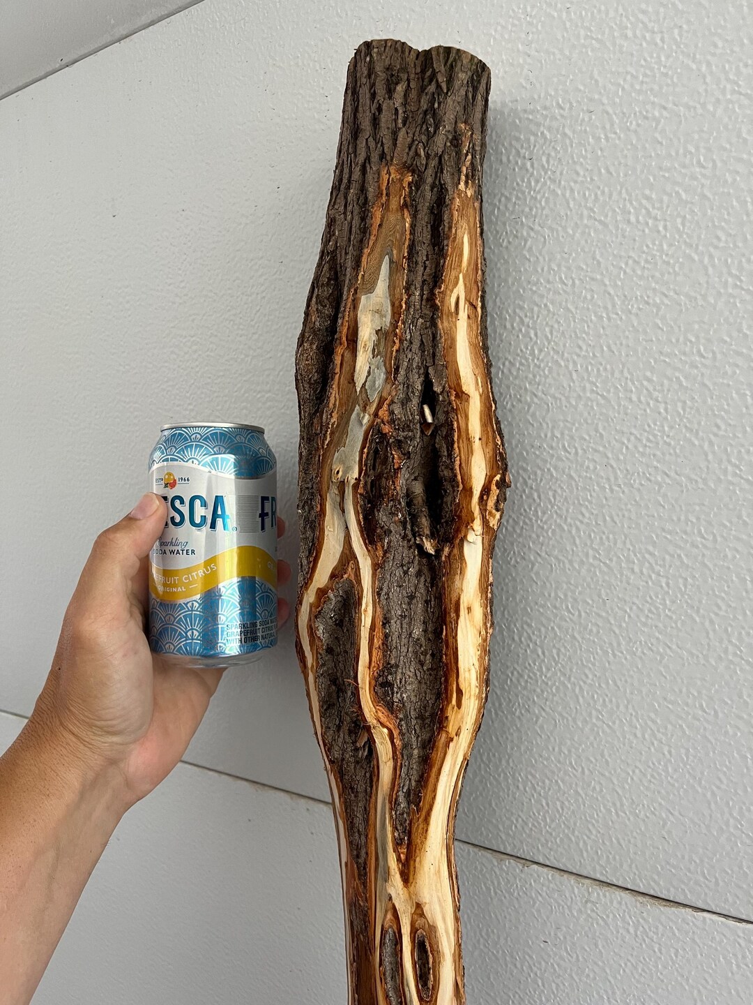 72 Diamond Willow RARE & BIG STAFF You Carve, Walking Stick ...