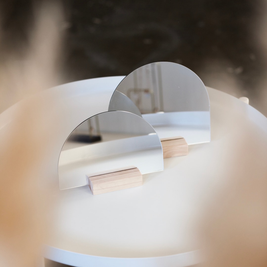Arch Shape Mirror, Small Mirror, Table Top Mirrors, Mirror Display ...