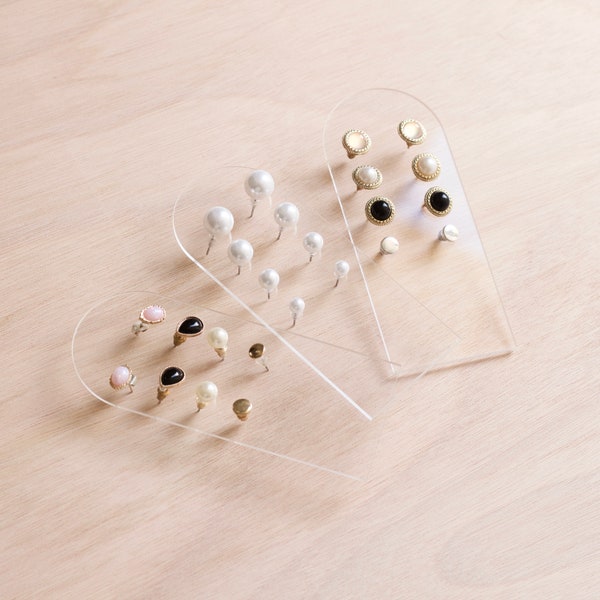 Acrylic Earring Card Display Stand - Etsy