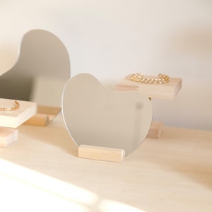 Mirror Display ORGANIC, Small Mirror, Table Top Mirrors and Organic ...