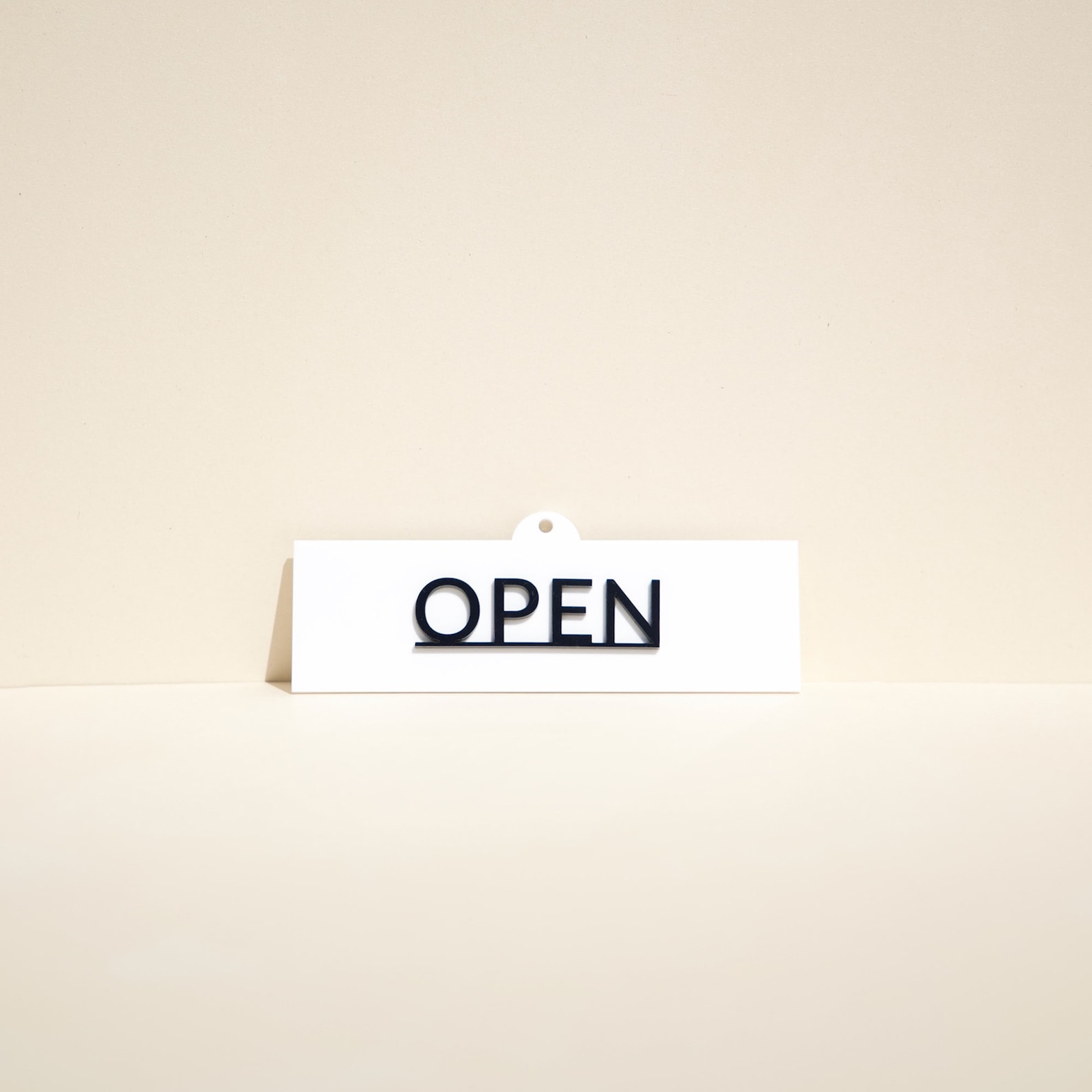 Open Closed Store Sign, Store Front Signage, Store Signage, Minimalist ...