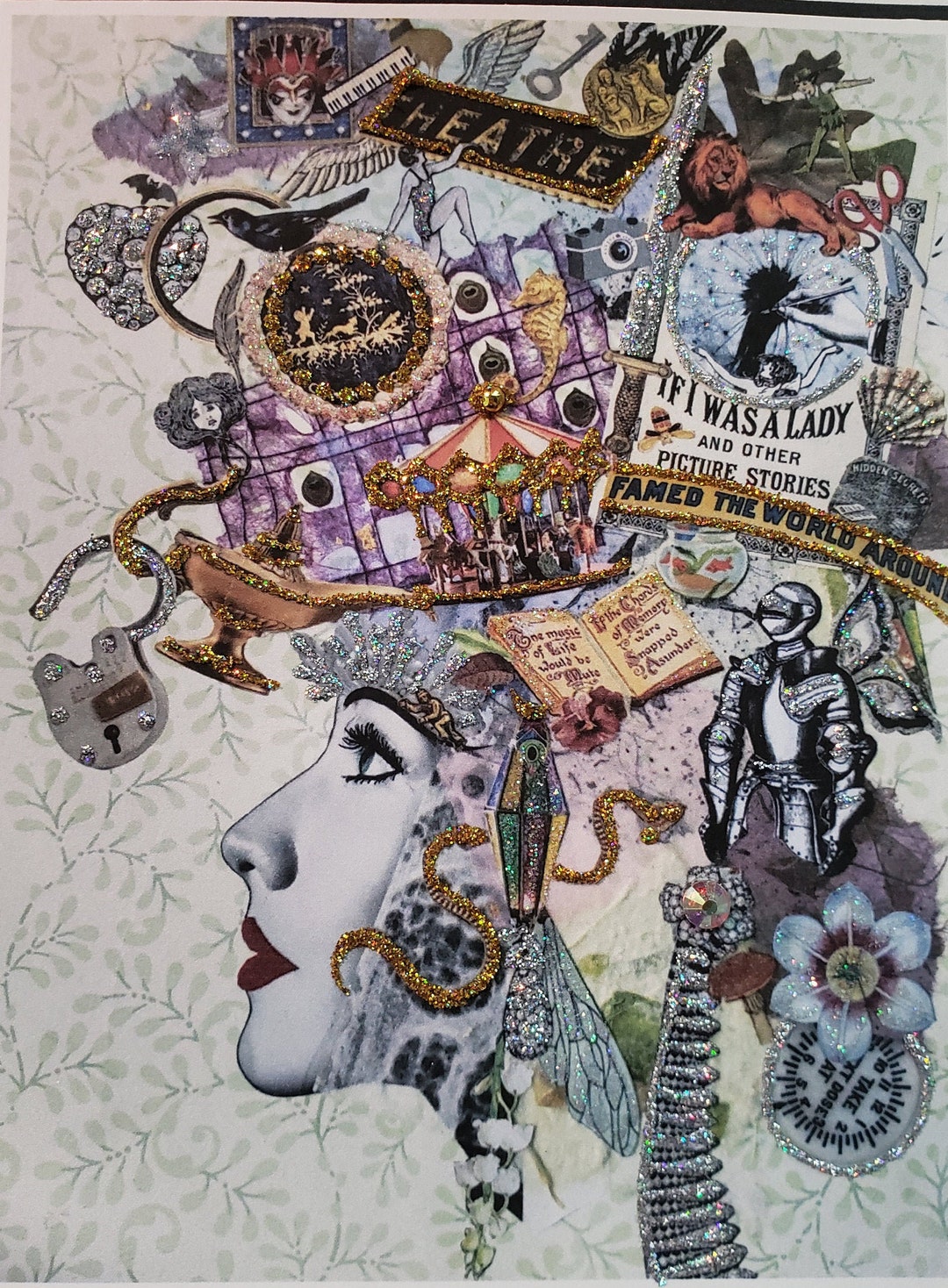 Bling Card for Her, Birthday Queen, Encouragement Card, Congratulations ...