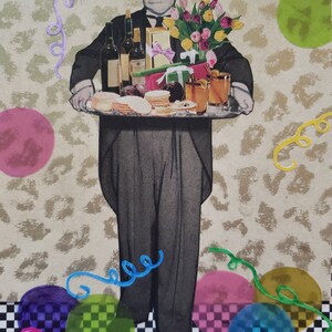 Birthday Butler Card, Wine Birthday Card - Etsy