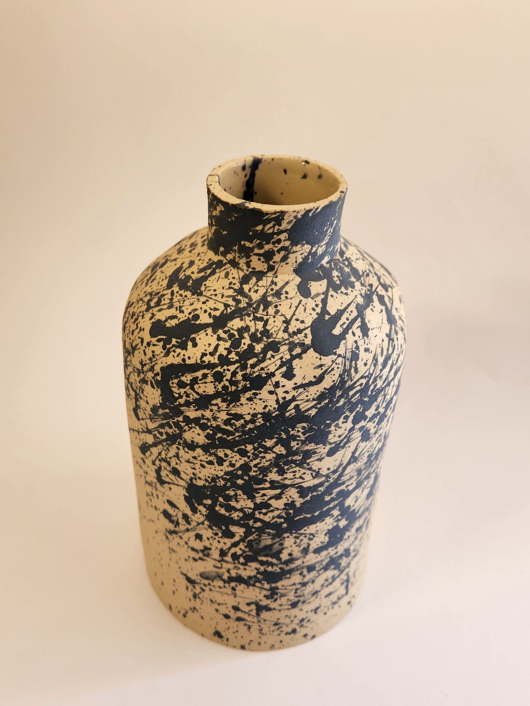 Large Stoneware Bottle. Large Ceramic Bottle. Handmade Stoneware ...