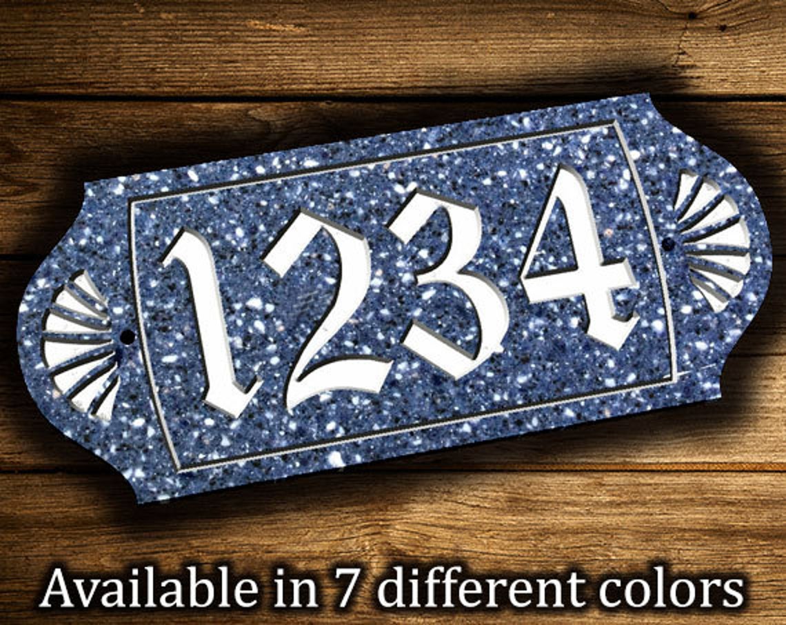 Address Plaque 6 X 14 Personalized House Street - Etsy